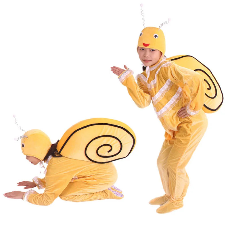Childrens Animal Cartoon Performance Costumes Cute Snail Shaped Parent ...
