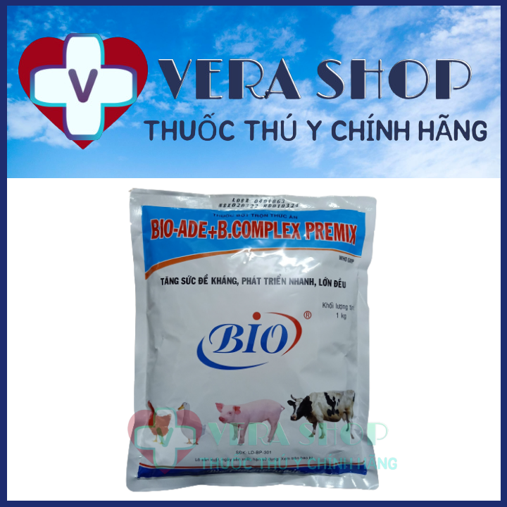 BIO ADE BCOMPLEX PREMIX 1KG - Thuốc tăng sức đề kháng, phát trịển nhanh ...