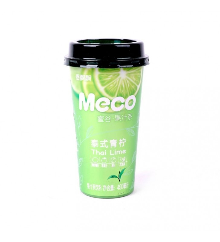 香飘飘 蜜谷 果汁茶 泰式青柠 Meco Fruit Tea Thai Lemon 400ml | Lazada