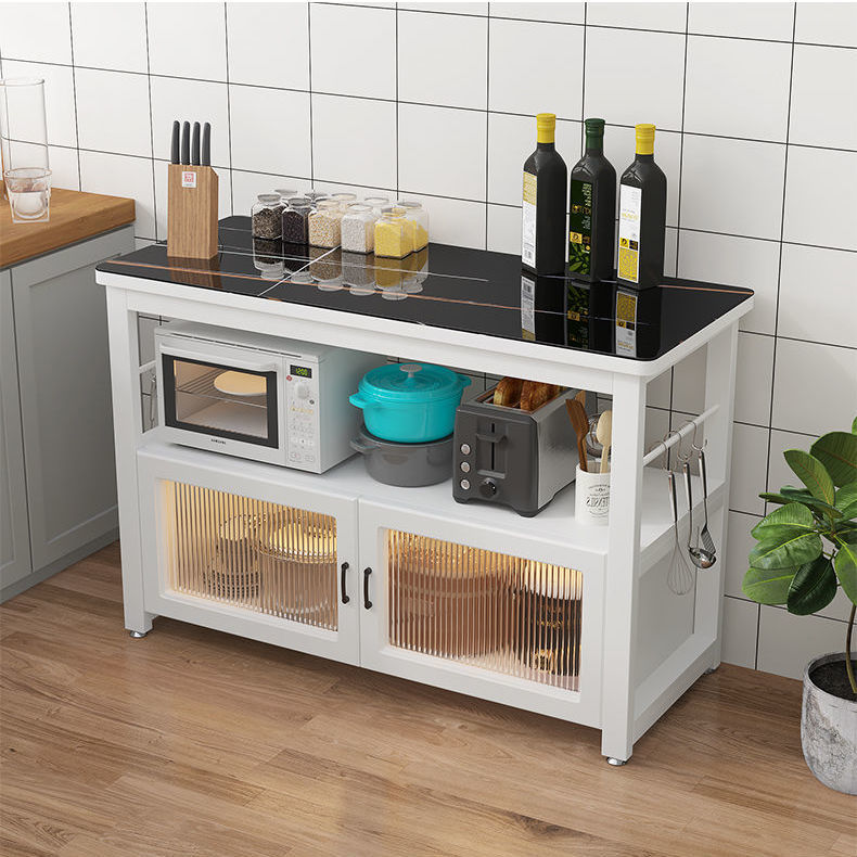 Kithchen Cupboard Cabinet Kitchen Islands Storage Rack Multi-Functional ...