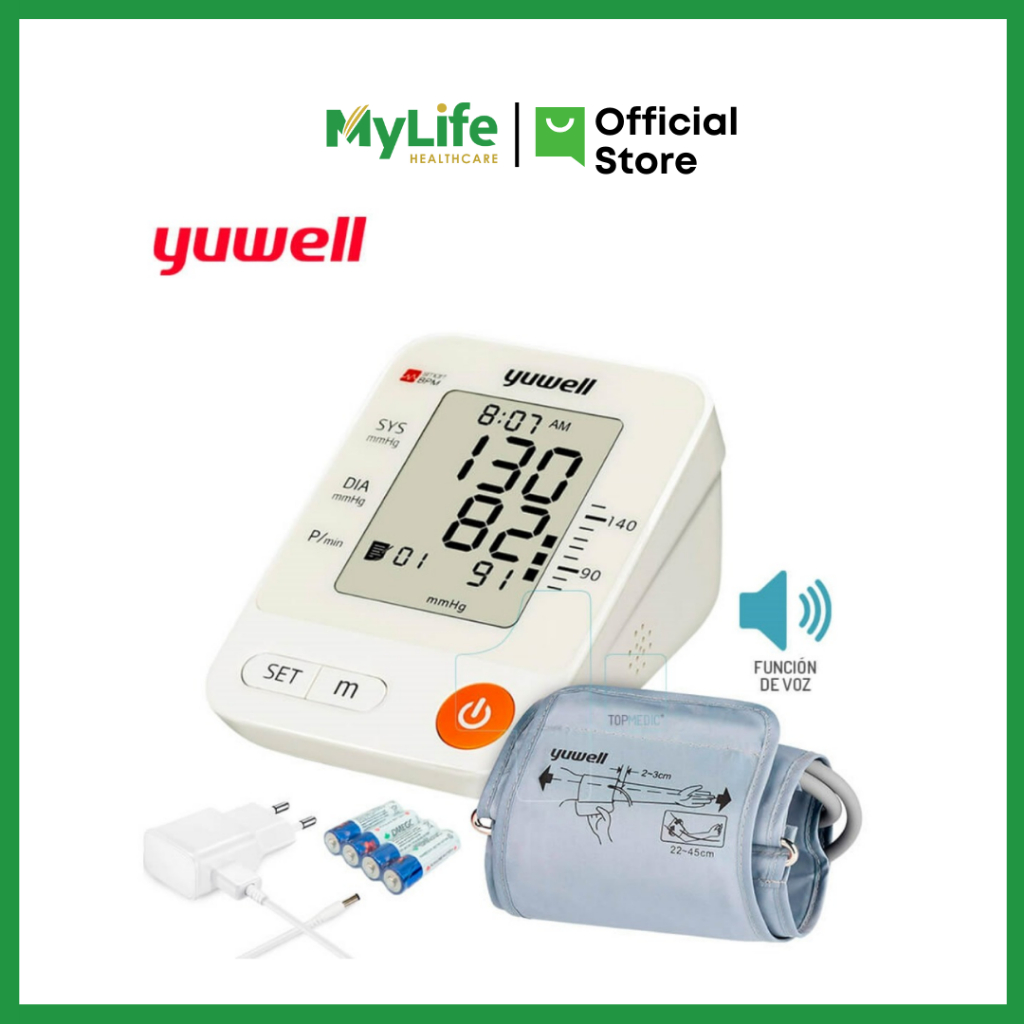 YUWELL BLOOD PRESSURE MONITOR YE670A | Lazada
