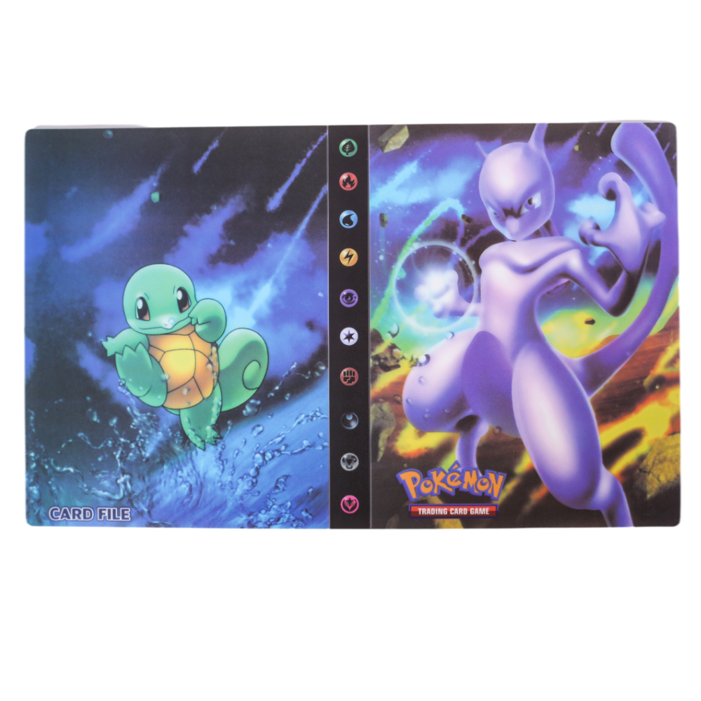 4 Pocket 240 Cards Pokemon Album Book Playing Game Pikachu Display ...