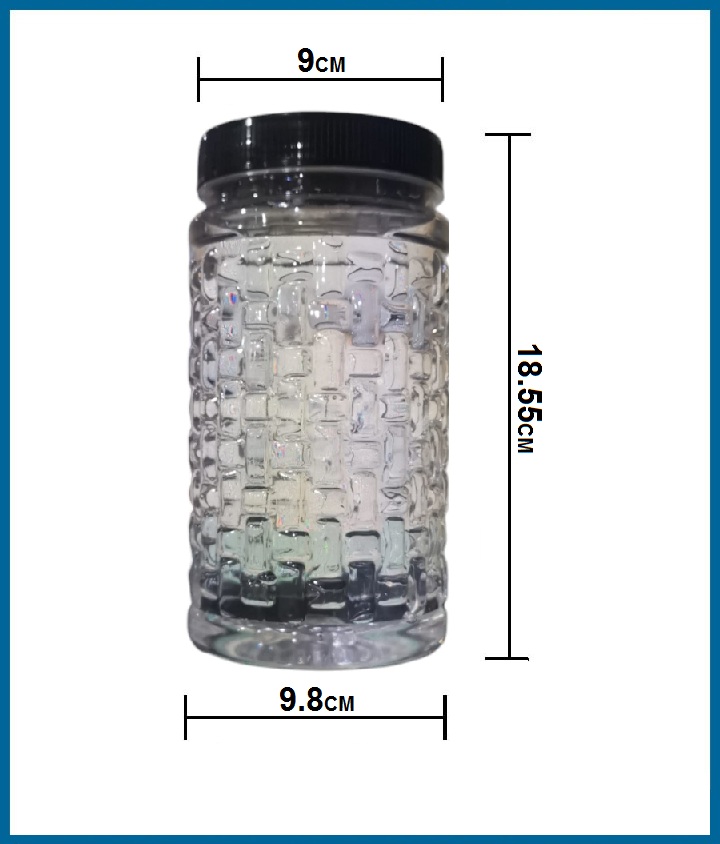 Set Of Snack Jar for Kitchen 1KG, 500GMS AND 250GMS STORAGE SNACK JARS ...