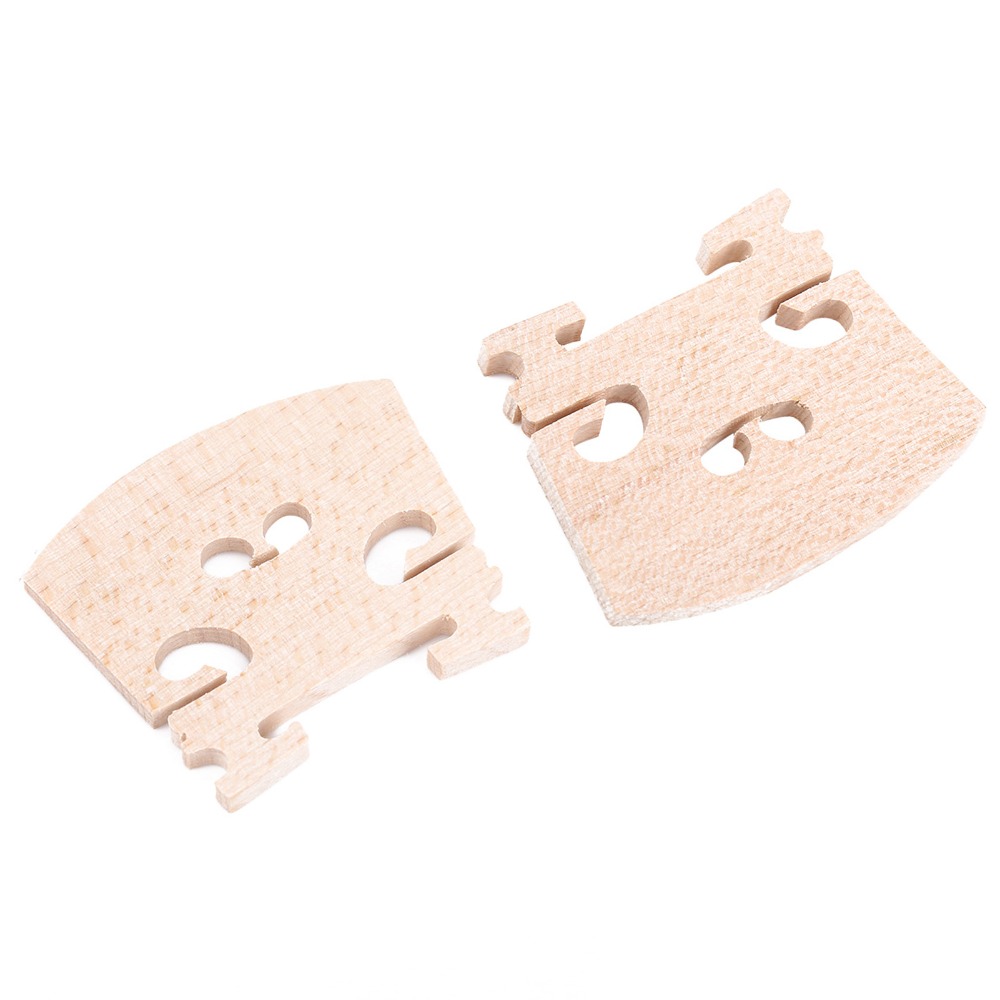 5pcs light weight Maple Wood Violin Bridge Ready-to-Install Sharper ...