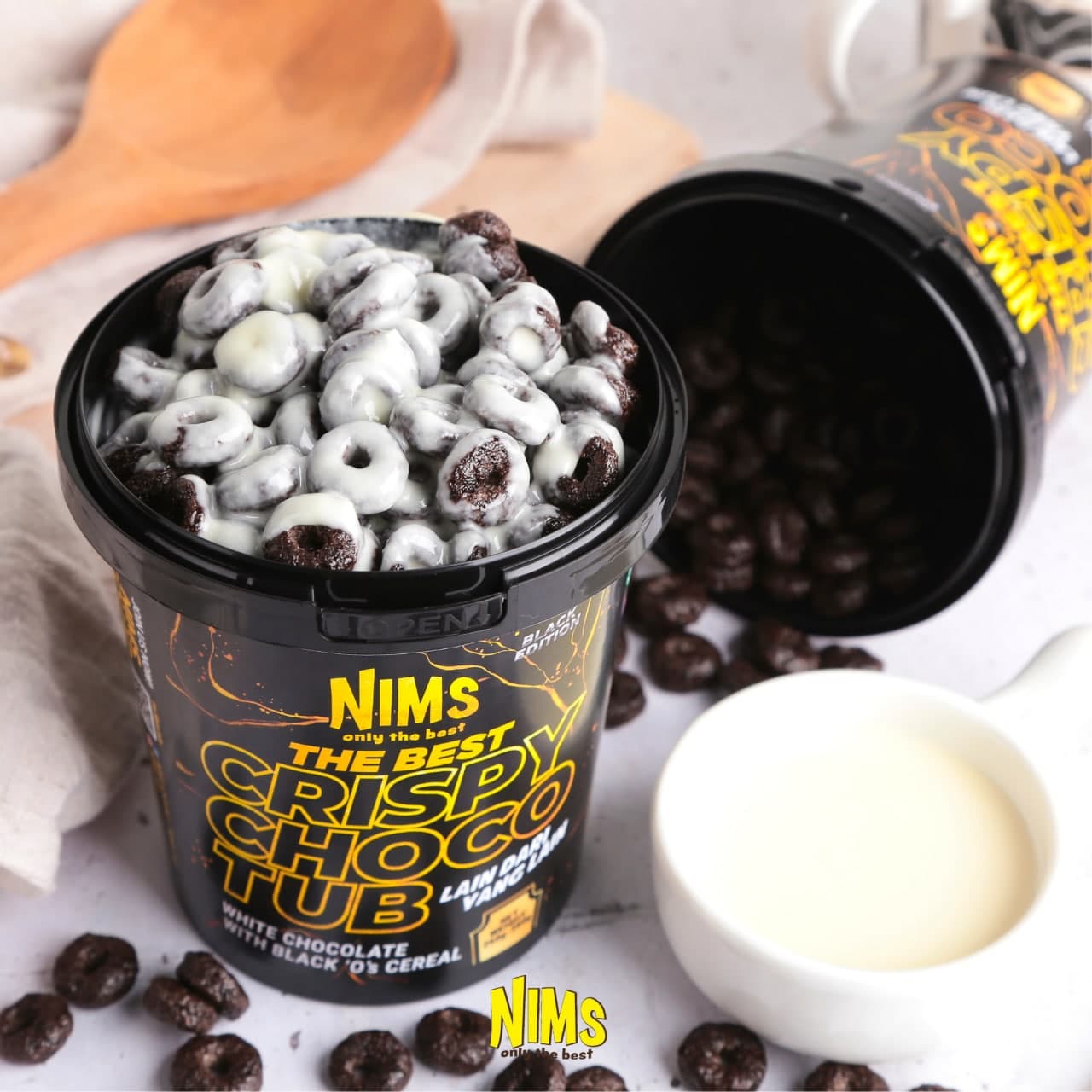 NIMS CRISPY CHOCO TUB VIRAL CHOCO JAR SEDAP COCO RICE MINI COCO CRUNCH ...