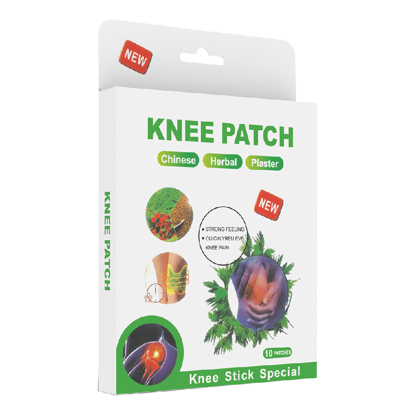 10Pcs/Box Knee Patches for Pain Relief Cervical Vertebra Pain Relief ...