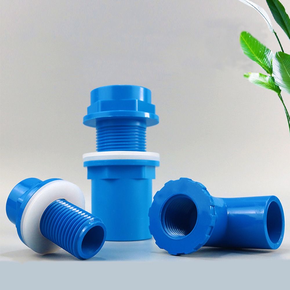 New 20~50mm Drainage Connector PVC Pipe Thread Drain Joint Overflow ...