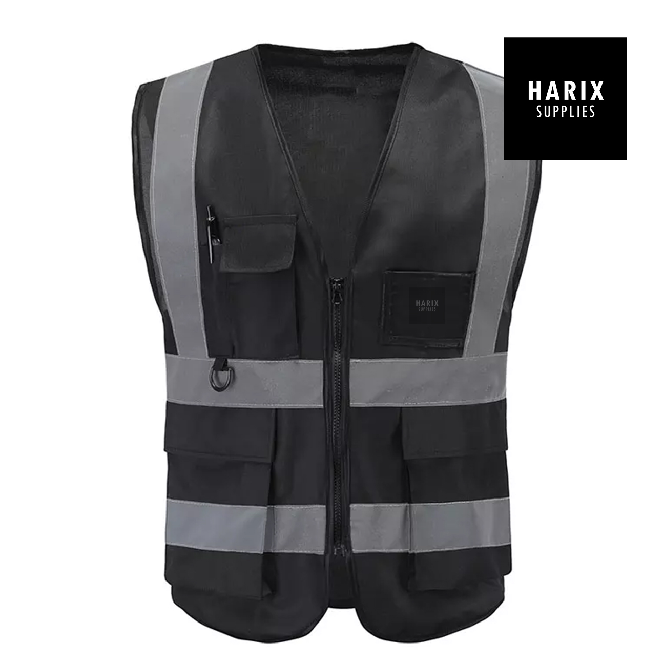 Safety High Visibility Reflective Body Sleeveless Vest Jacket with ...