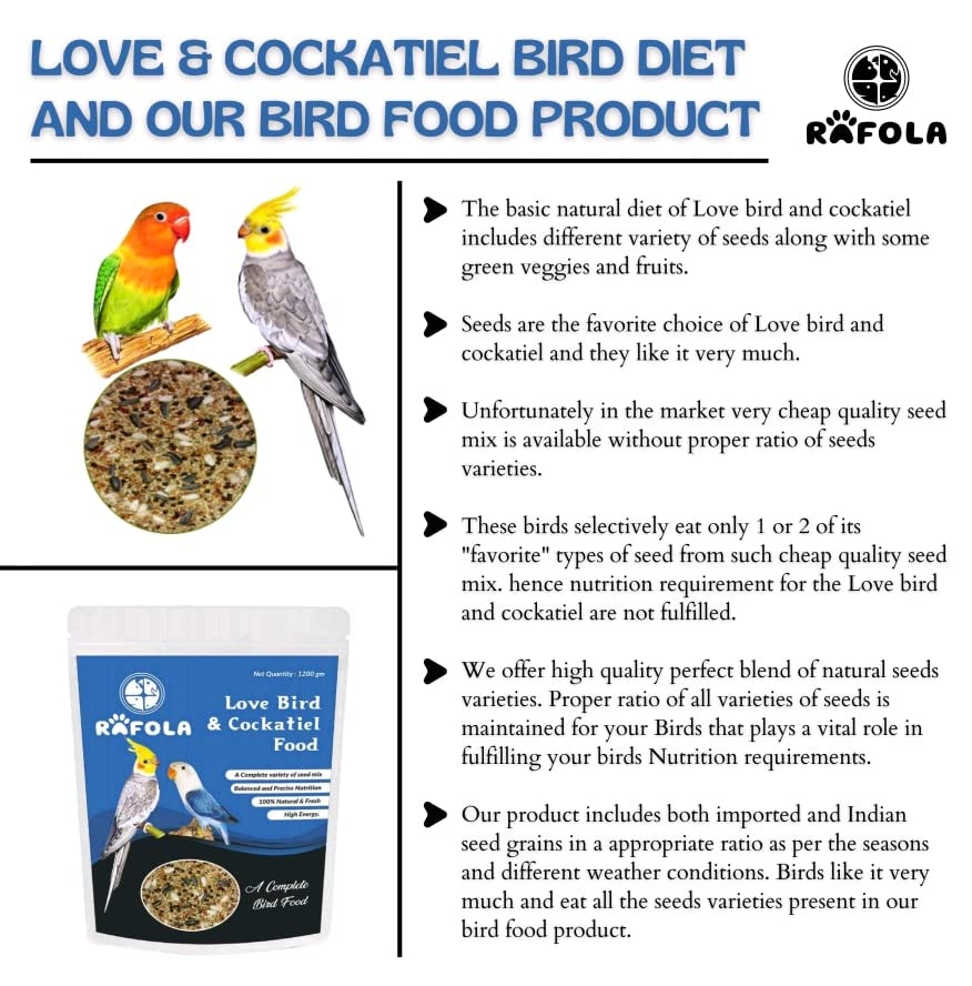 Thor Natural and Healthy Seed Mix Bird Food For All Life Stages ...