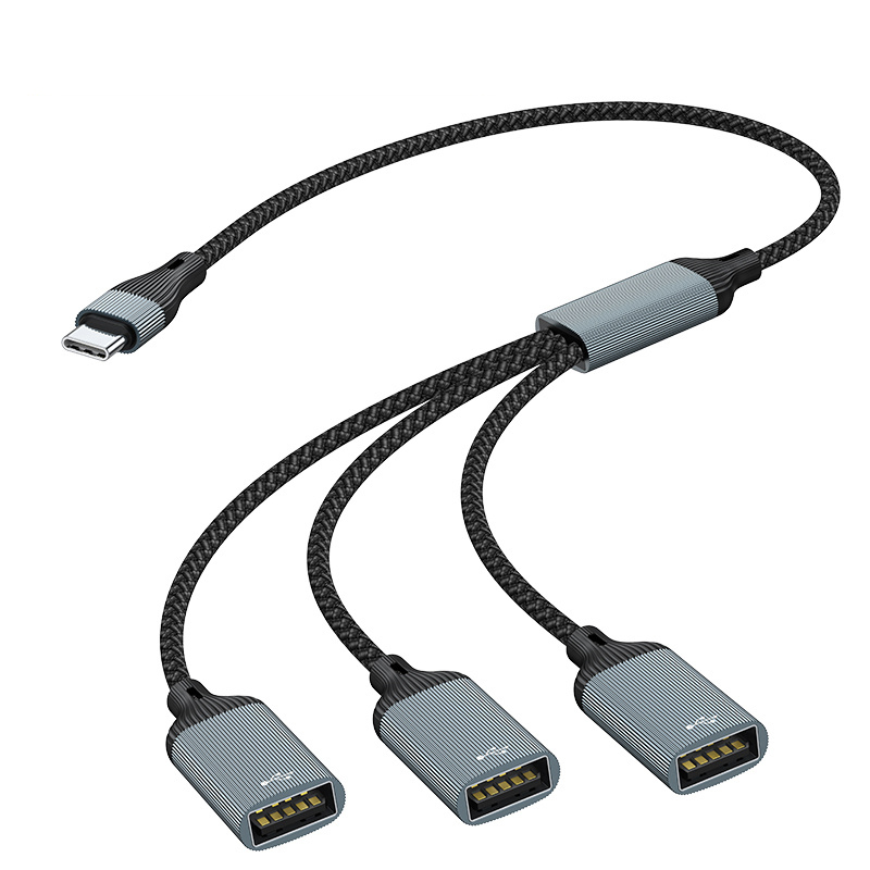 USB Type C HUB Multiple Splitter Adapter OTG Data Transfer 3/2 Port USB ...