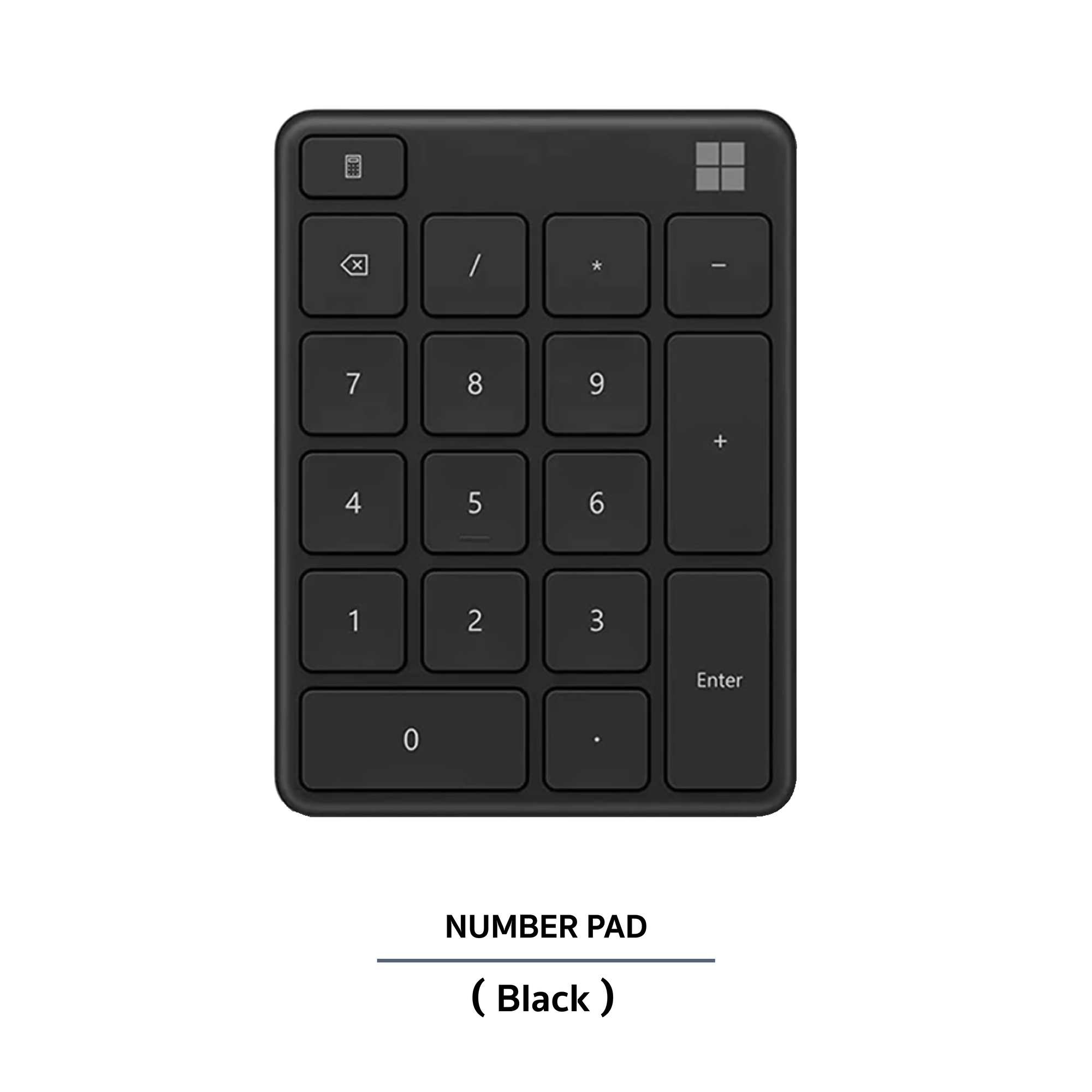 Microsoft NUMBER PAD Bluetooth แป้นคีย์บอร์ดตัวเลข ไร้สาย (รับประกัน ...