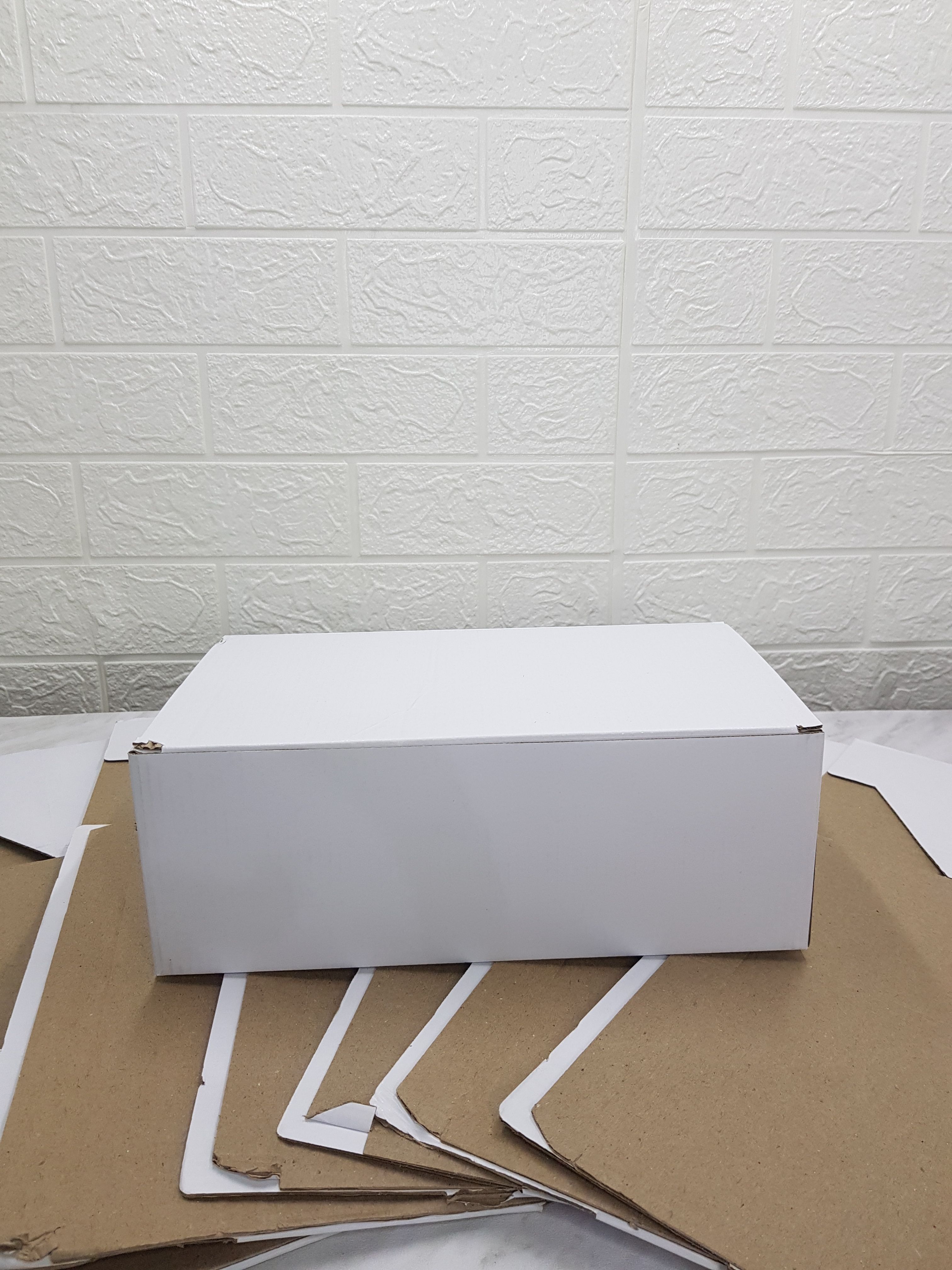 Kardus Box Sepatu/Karton Sepatu Putih/Fashion Coklat Sebagai Packing ...