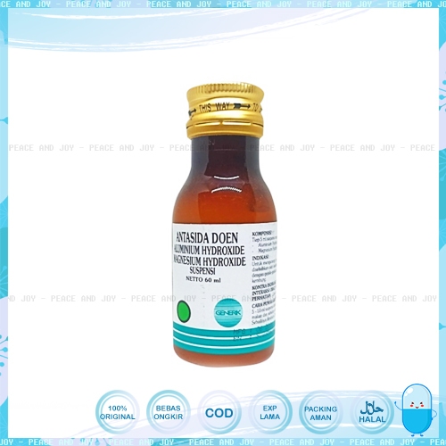 ANTASIDA DOEN ERELA 60 ML MENGATASI MASALAH LAMBUNG DAN PENCERNAAN ...