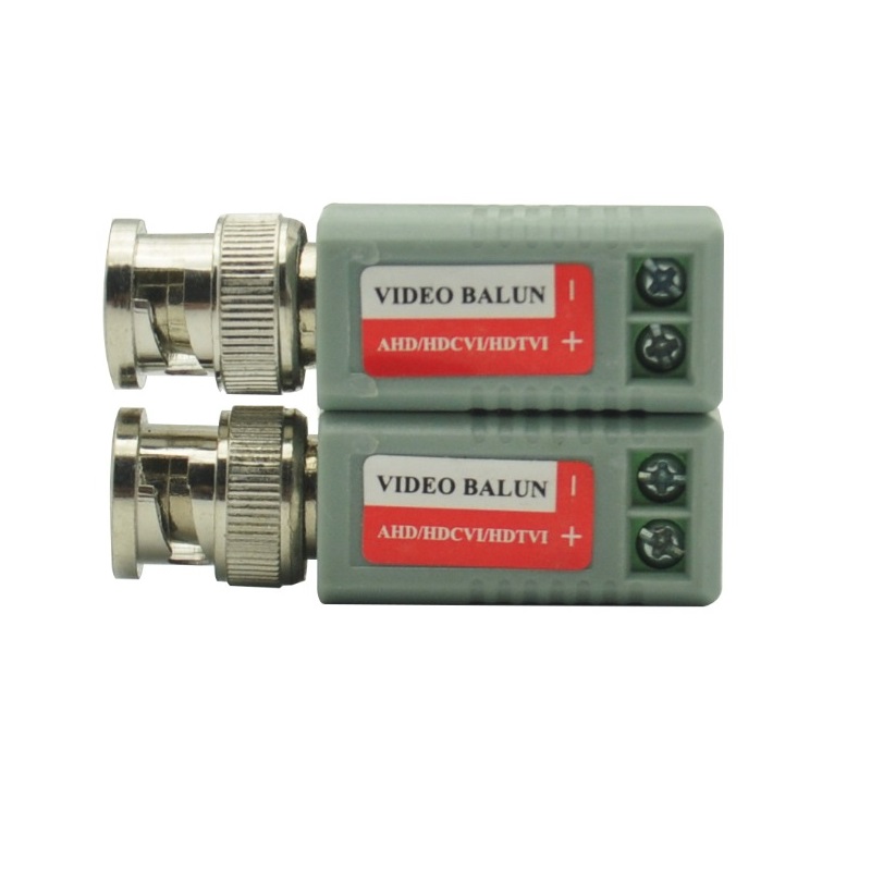 ESCAM 10pcs(5Pairs) AHD/TVI/CVI CCTV BNC Passive Video Balun COAX CAT5 UTP Cable Coaxial Camera ...
