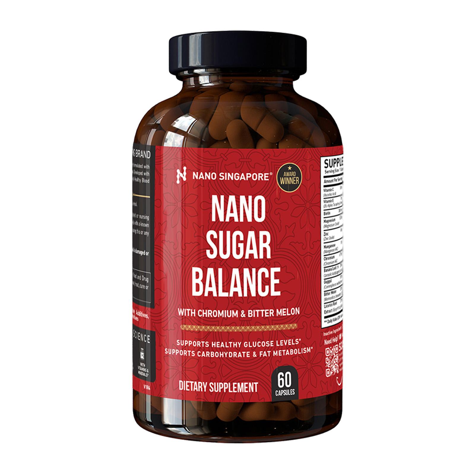 Nano Singapore Nano Sugar Balance - Support Healthy Glucose Levels ...