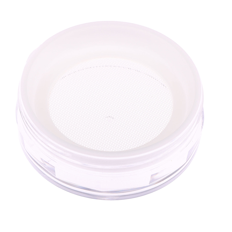 Portable Plastic Powder Box Empty Loose Powder Container With Sieve ...