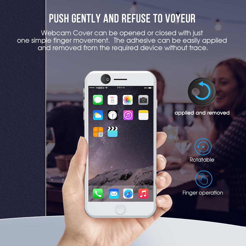 【New Arrivals】WebCam Cover Privacy Protection Shutter Sticker Camera ...