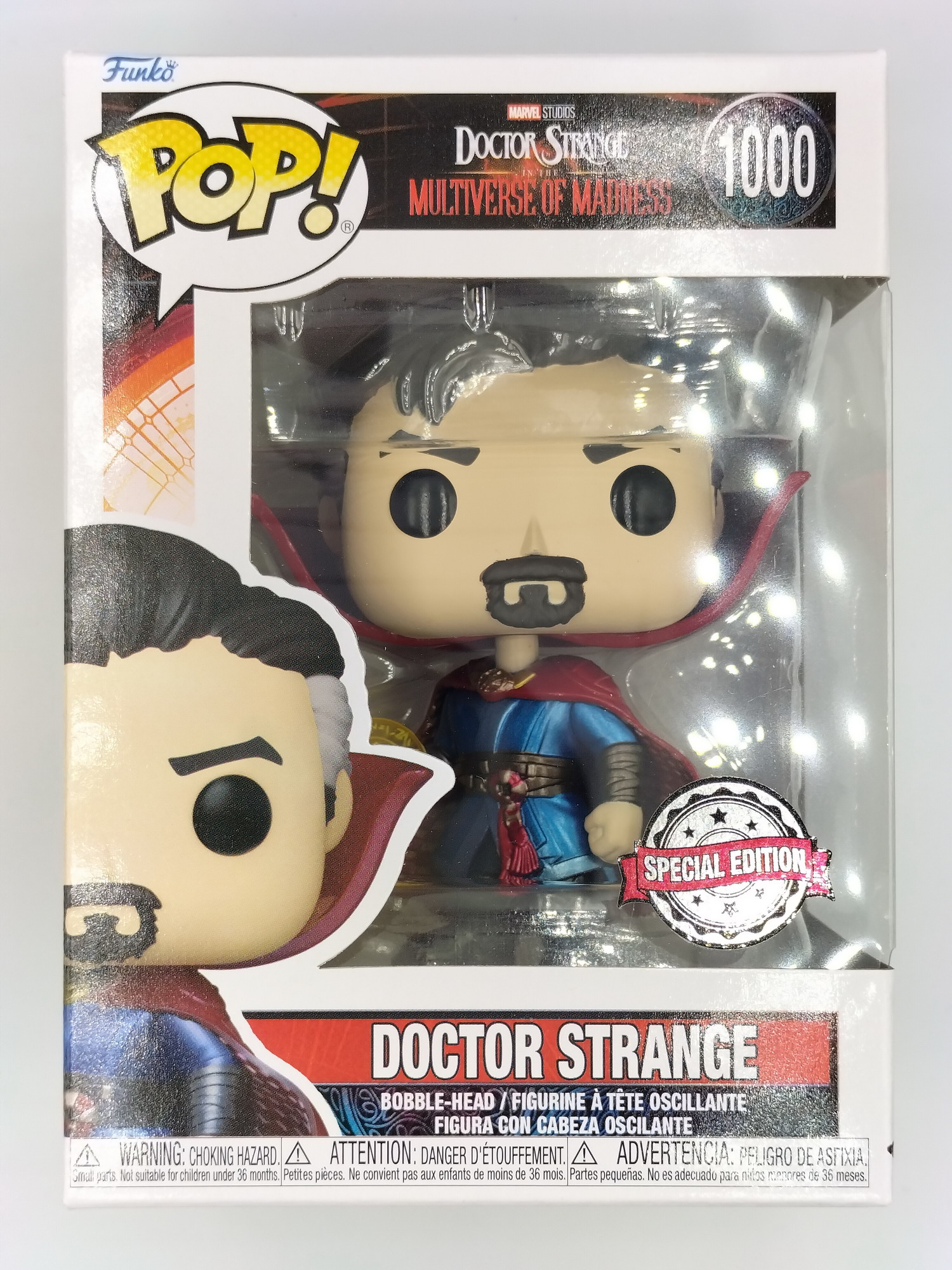 Funko Pop Marvel Doctor Strange - Doctor Strange [ Metallic ] #1000 ...