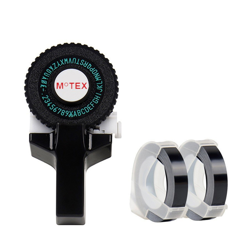 Handheld Emobossing Lable Maker Printer Manual Typewriter MINI DIY 3D ...