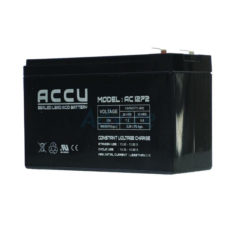 Battery 7.2Ah 12V ACCU By CKT ประกัน 1Y - ItGstudio - ThaiPick