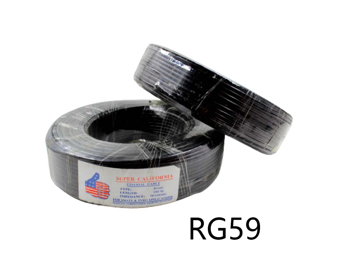 SWAN Coaxial Wire Cable RG6U RG59 HD cable TV cable | Lazada PH