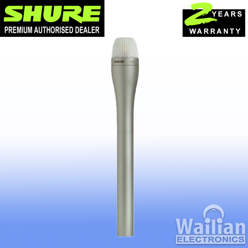 Shure SM63L Omnidirectional Dynamic Microphone, Reporter Interview ...