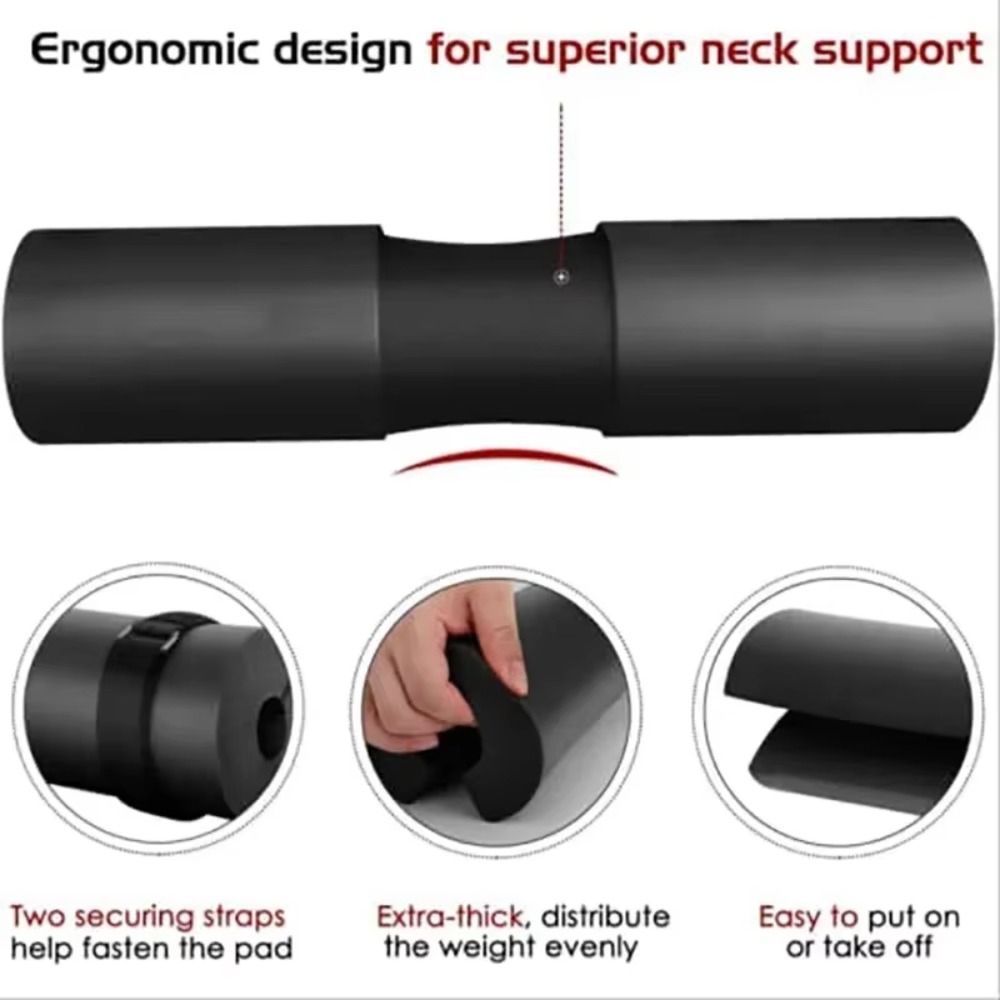 Neck Support Arc Design Foam Barbell Pad Comfortable Stress Resistance ...