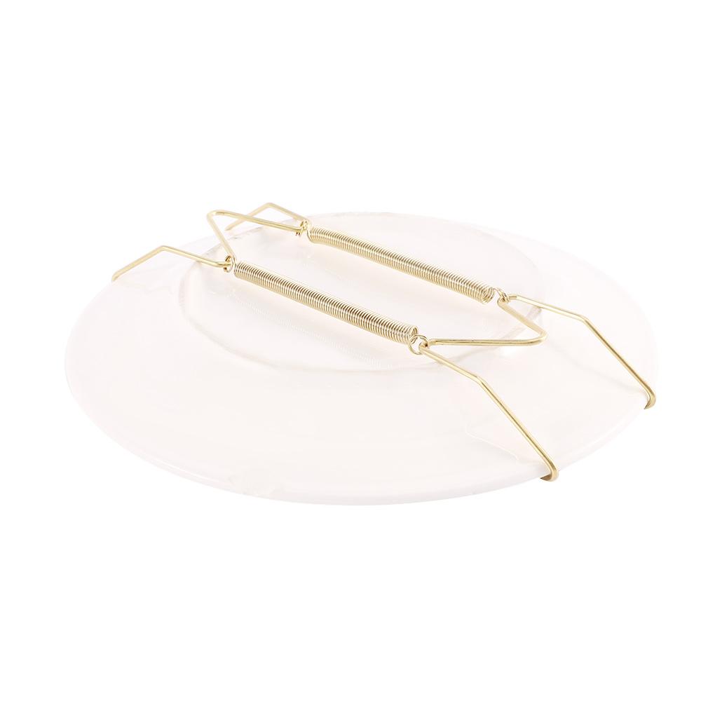 Metal Hanging Dish Wall Display Fixed Art Plate Dish Hanger Dish Spring ...