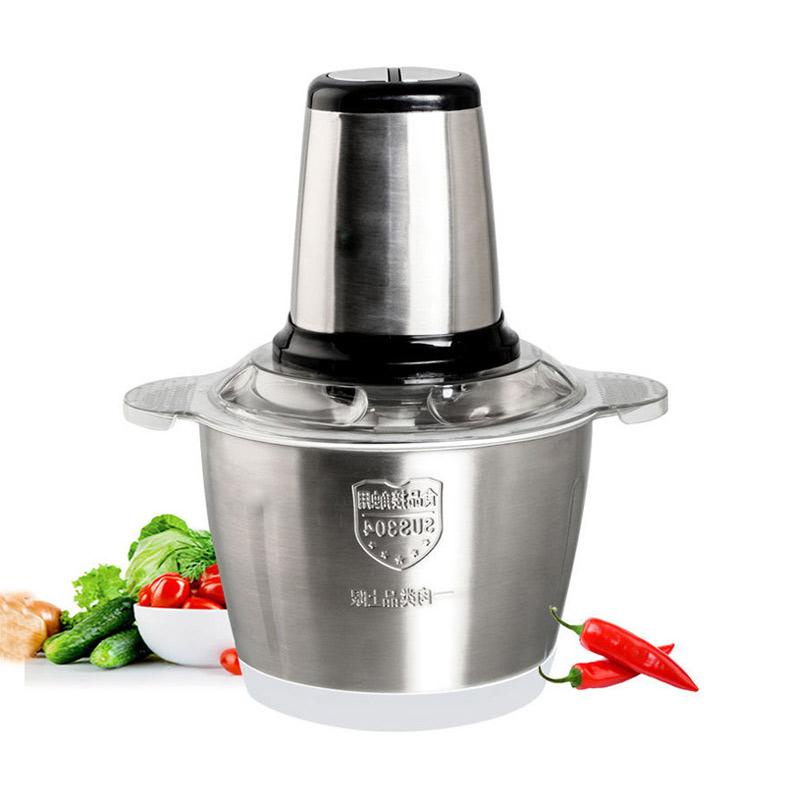 Blender Daging Elektrik Stainless 2 Liter - Stainless Meat Grinder 2 ...