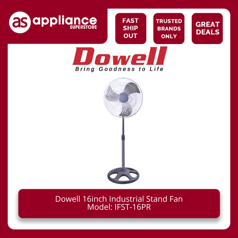 Dowell 16inch Industrial Stand Fan IFST-16PR | Lazada PH
