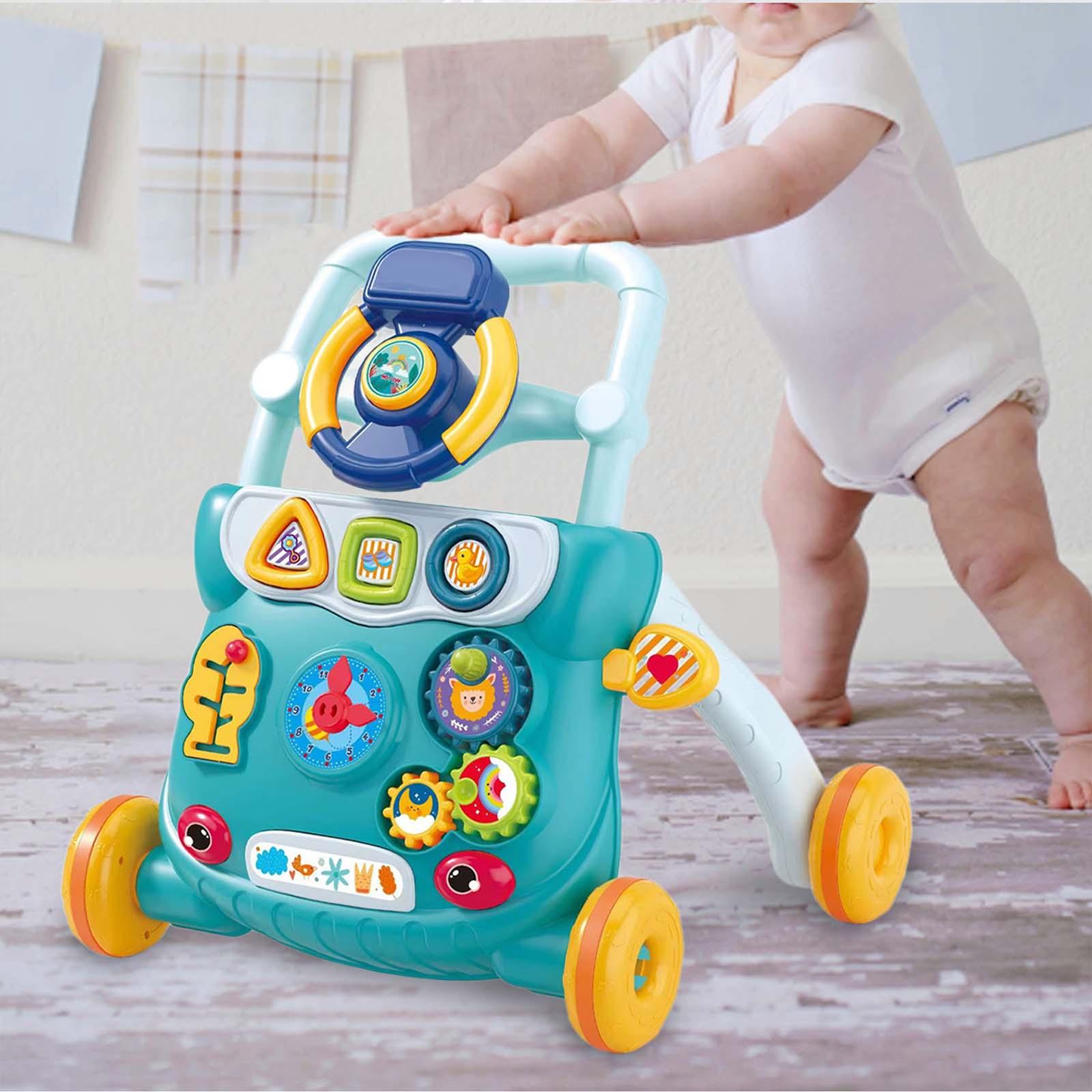 Gazechimp Baby Push Walking Toy Music Learning Toy Develop Motor Skills ...