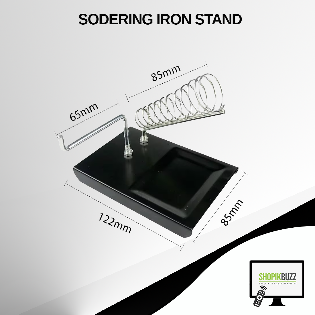 Universal Electric Soldering Iron Stand Holder Generic High Temperature ...