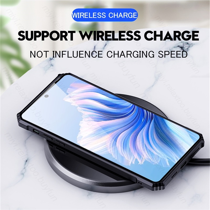 Carry meed Fashion Camon20pro 4G Case Clear Acrylic TPU Soft Frame Back ...