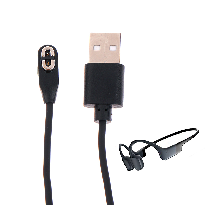 Bone Conduction Headphones Charger Cable Bluetooth-Compatible Earphone ...