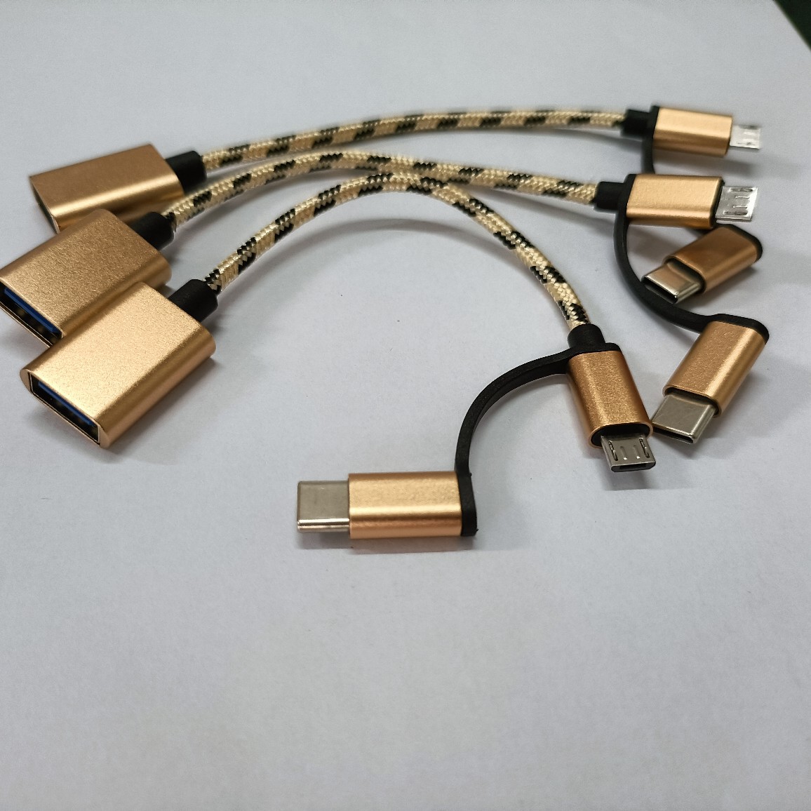 【Mega Sale】For mobile phone OTG 2-in -1 data cable Android type-c ...