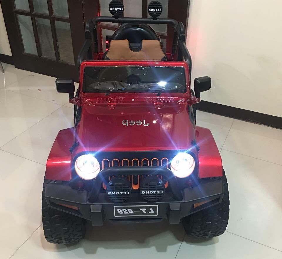 Jeep LT-828 2 Seater Kids Ride On Jeepney car Rechargeable Battery ...