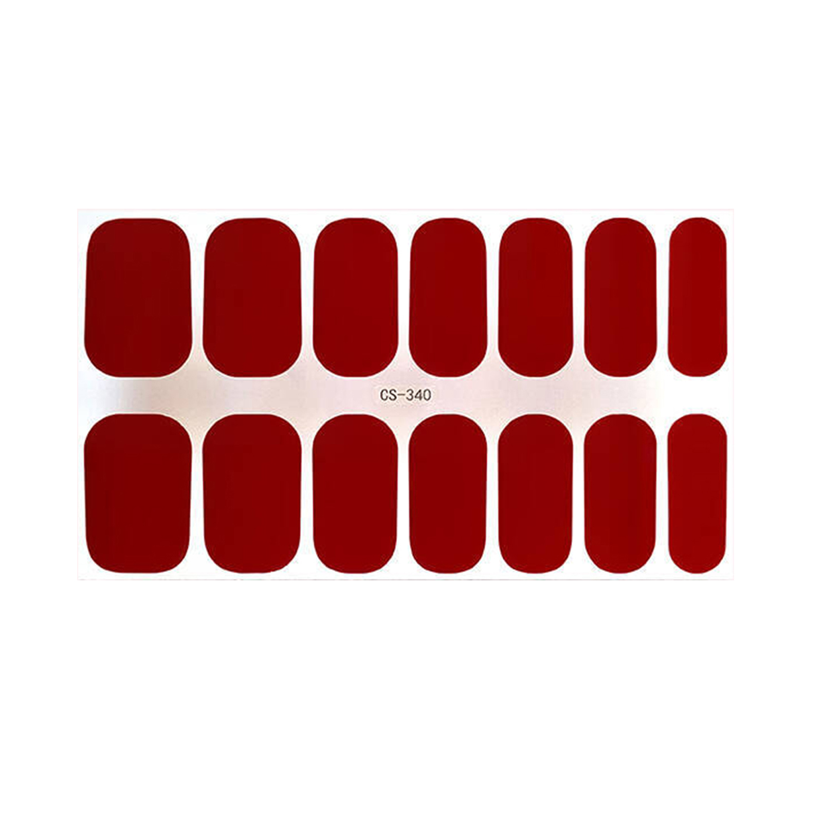 ECHIDNA 1 Sheet Gel Nail Strip UV Free Easy Apply Remove Self-adhesive Nail Sticker Long Lasting ...