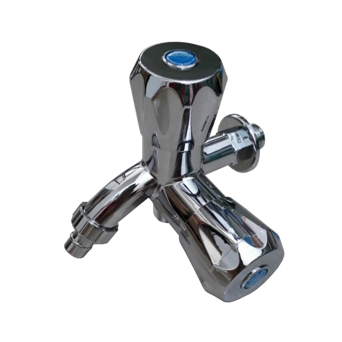 BMS - SOLIGEN Kran cabang shower double 1/2" | Lazada Indonesia