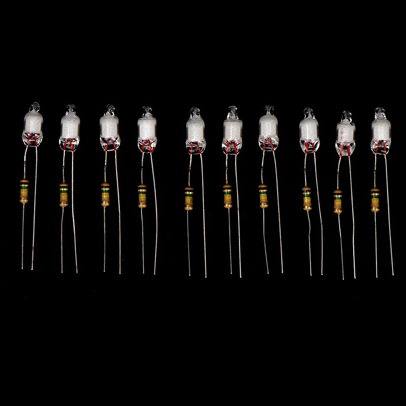 Deal 10Pcs Miniature 0.07A 3mm 4mm 5mm 12V Mini Lamp Bulb Edison ...