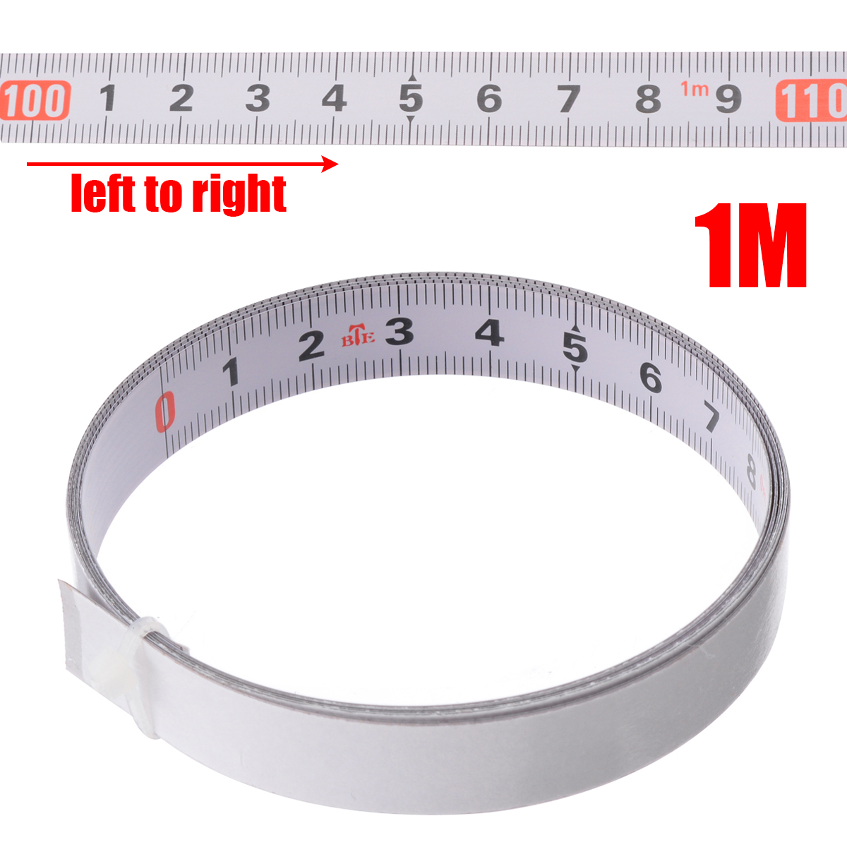 【sipuris Store】1Pcs 1/2/3/5m Self Adhesive Miter Tape Measure Backing ...