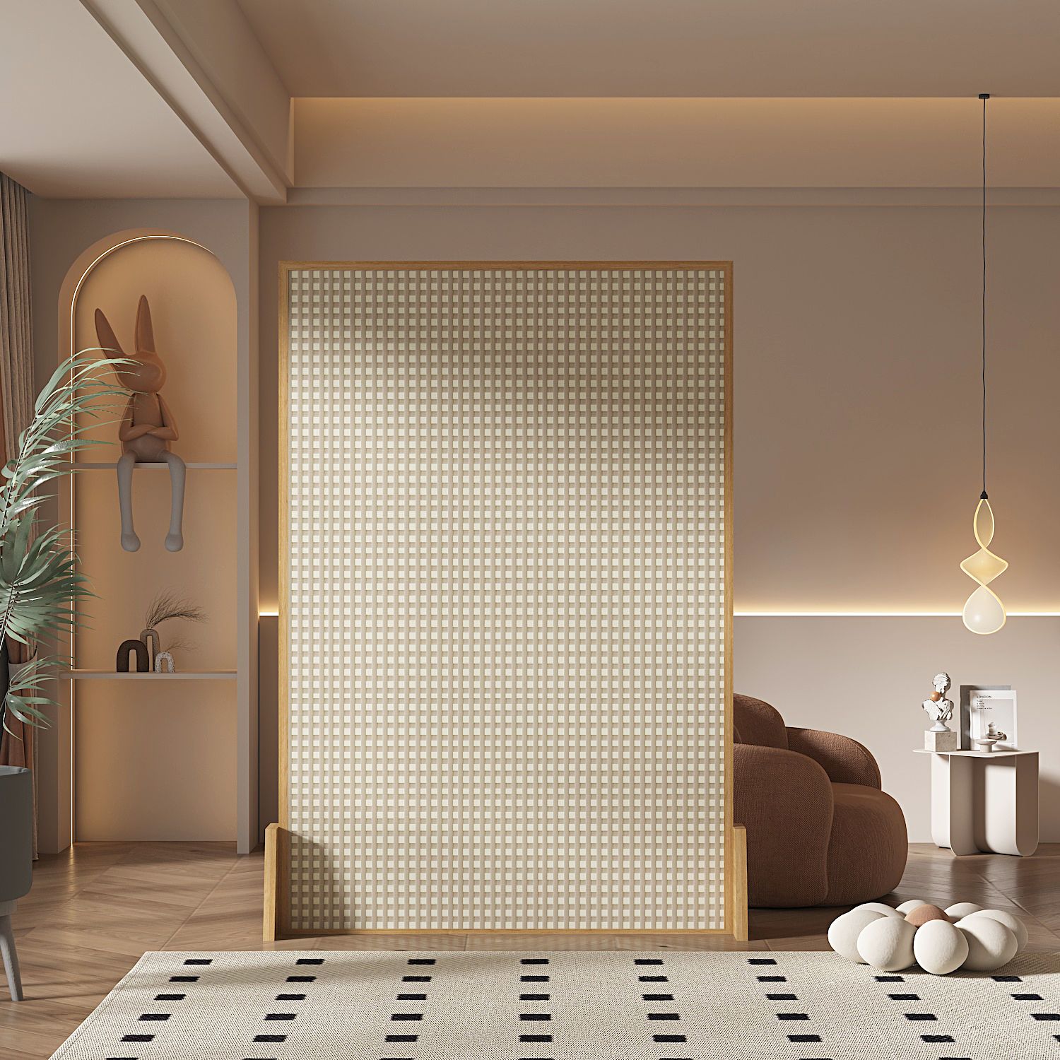 Screen Wall Divider Room Dividers Screen Divider Partition Porch Simple ...