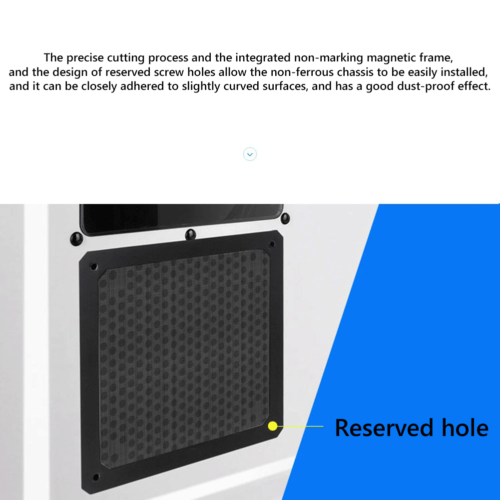 【big-discount】 8-14cm Chassis Dust Filter Magnetic Frame Dustproof Mesh ...