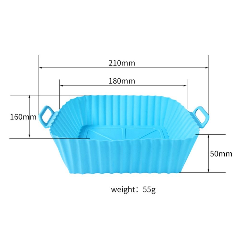 High Quality Non-stick Silicone Air Fryer Liners Mould Liners Fried ...