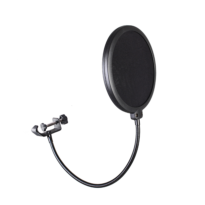 Professional Gooseneck Adjustable Microphone Pop Filter Shield Noice ...