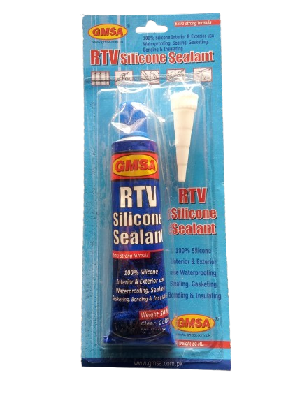 GMSA RTV Silicone Sealant 50ml Tube (Transparent) | Daraz.pk