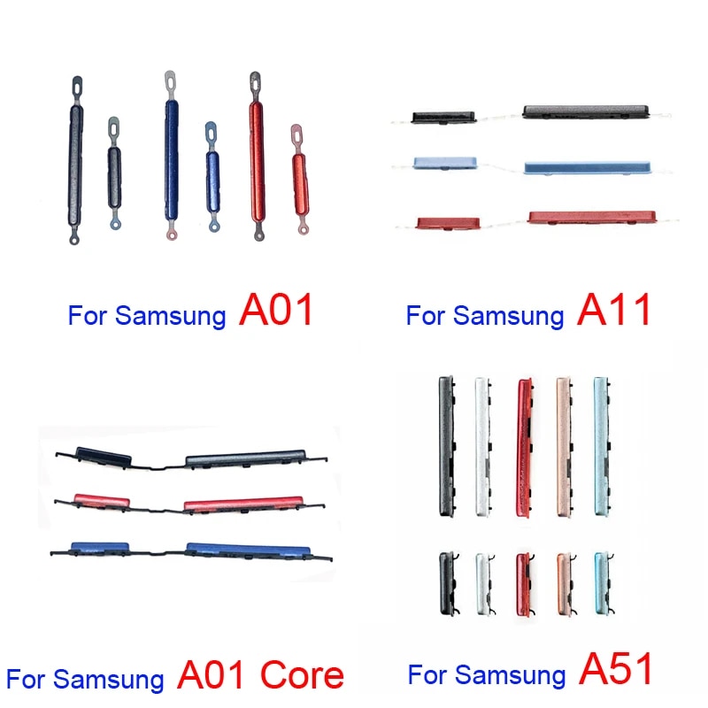 Phone Power Volume Button For Samsung Galaxy A10 A20 A30 A40 A50 A60 ...