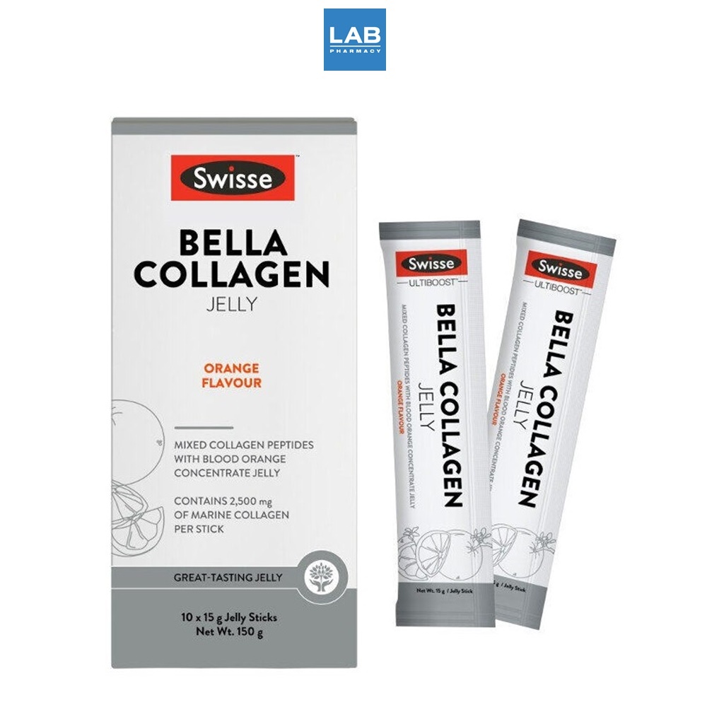 SWISSE Bella Collagen Jelly 150g.(10x15g.) สวิสเซ เบลล่า คอลลาเจน เจล ...
