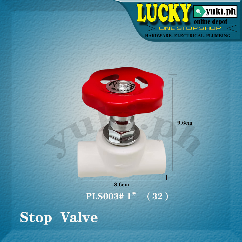 POLO LOCK PPR PIPE FITTINGS STOP VALVE ( PLS001 1/2 , PLS002 3/4 ...
