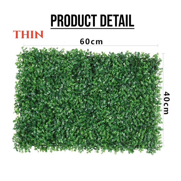 【delivery today】Wall Grass Rumput Tiruan Dinding Artificial Wall Plant ...