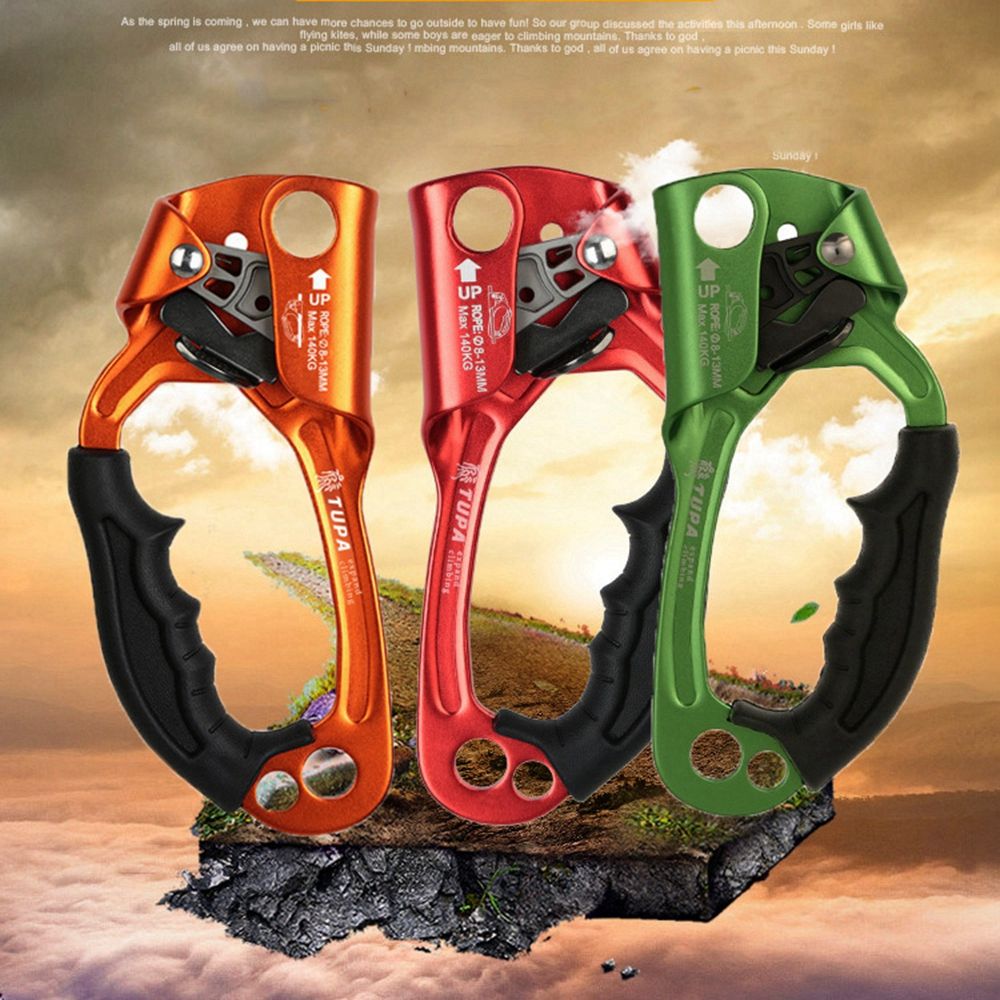 คุณภาพสูง อุปกรณ์เสริม มือซ้าย มือขวา Hand Ascender Device Climbing SRT ...